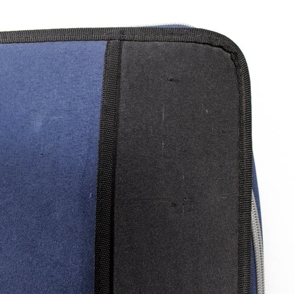 Office | Unisex Vintage 199s Navy Blue And Black Trapper Keeper With ...